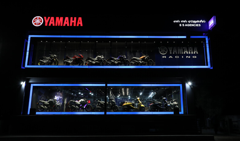 Experience the New Concept Showroom That Embodies Yamaha's Racing DNA. | Yamaha Motor India