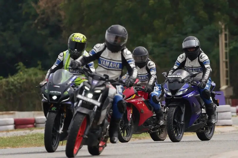 Experience Riding on a Race Track - Track Day | Yamaha Motor India