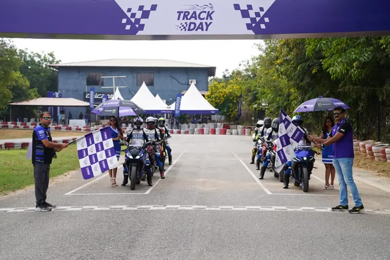 Experience Riding on a Race Track - Track Day | Yamaha Motor India